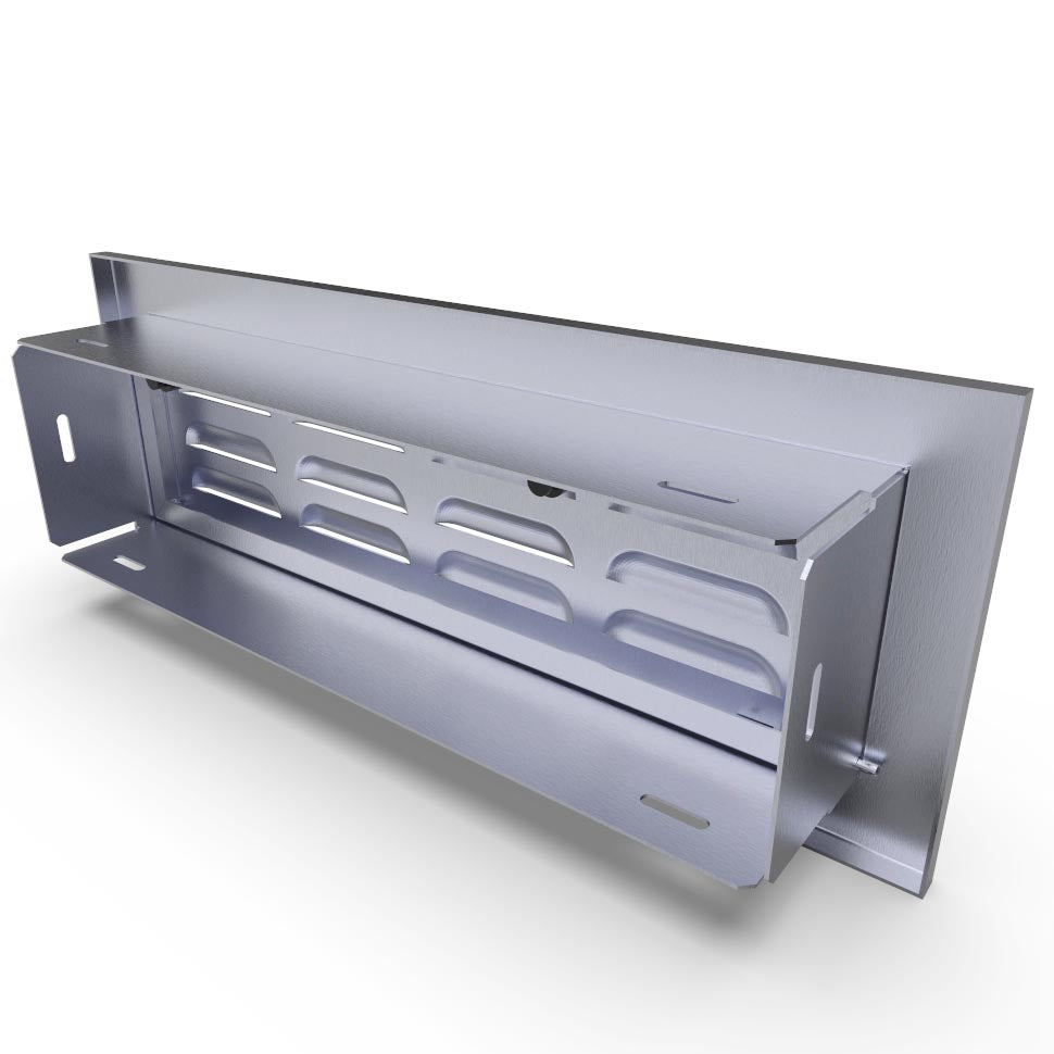 18" Beveled Frame Vented Panel Door w/ Concealed Pressure Hinge ...